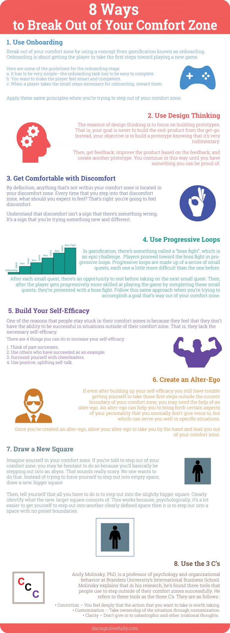 8 Ways to Break Out of Your Comfort Zone